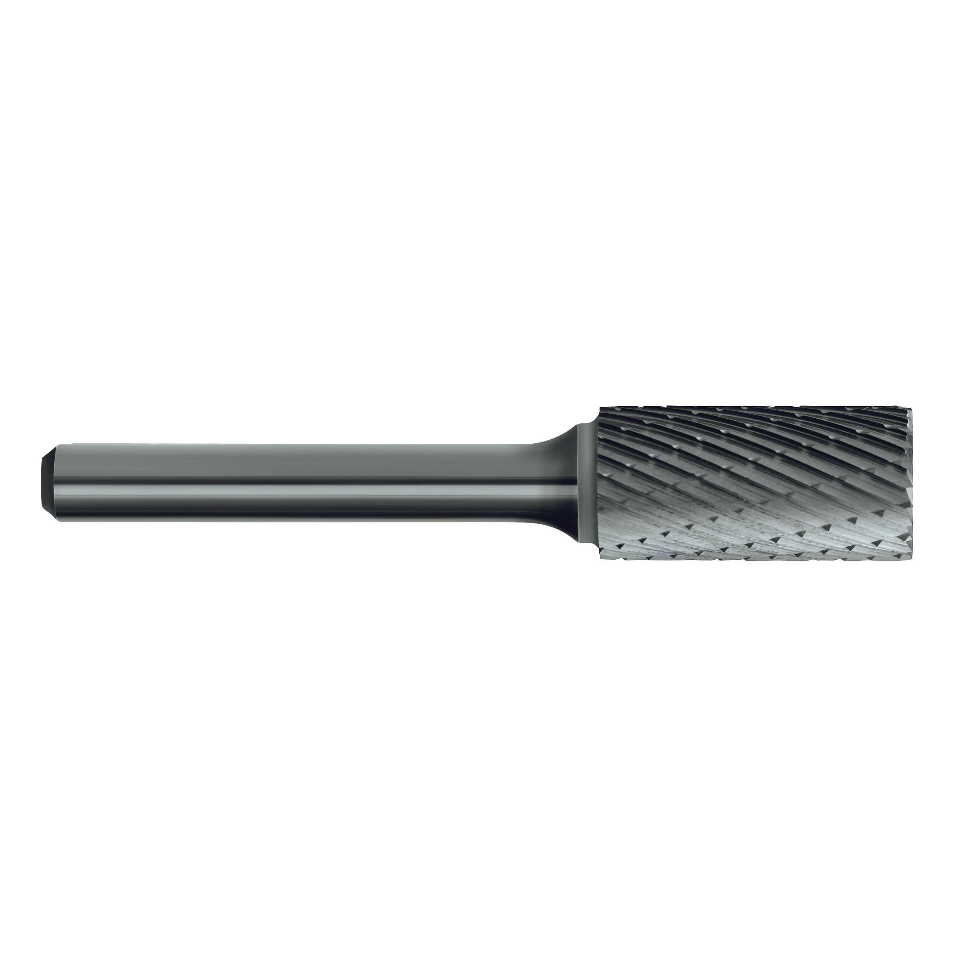 Double Cut Carbide Burrs Cylindrical Square End 1 4 Shank Sutton Tools